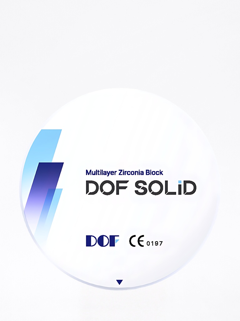 DOF SOLiD ML Disco in Zirconia Multistrato 800-1250 MPa