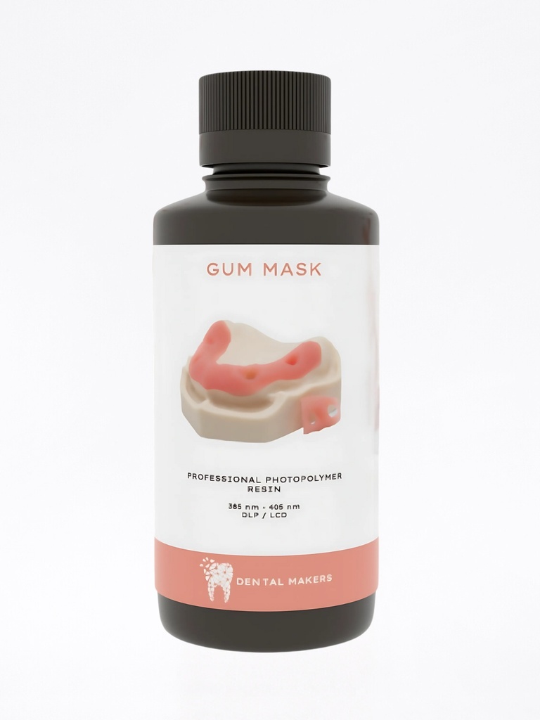 Dental Makers Gum Mask - Resina 3D per gengiva su modelli dentali 1 kg
